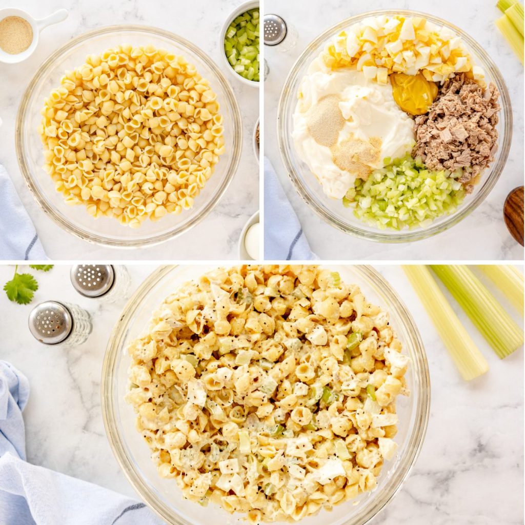 Tuna Macaroni Salad - Backroad Serenity